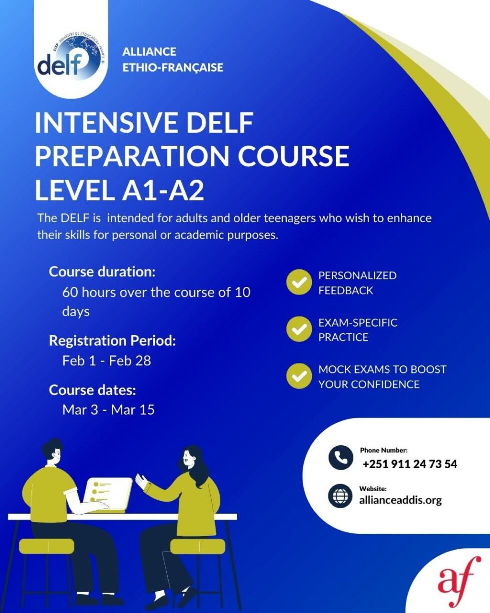Courses For Adults | Alliance Ethio-Française